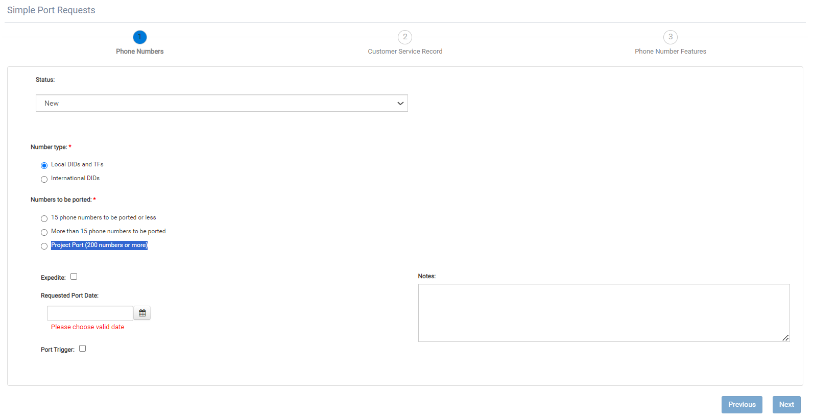Creating New Port In Requests