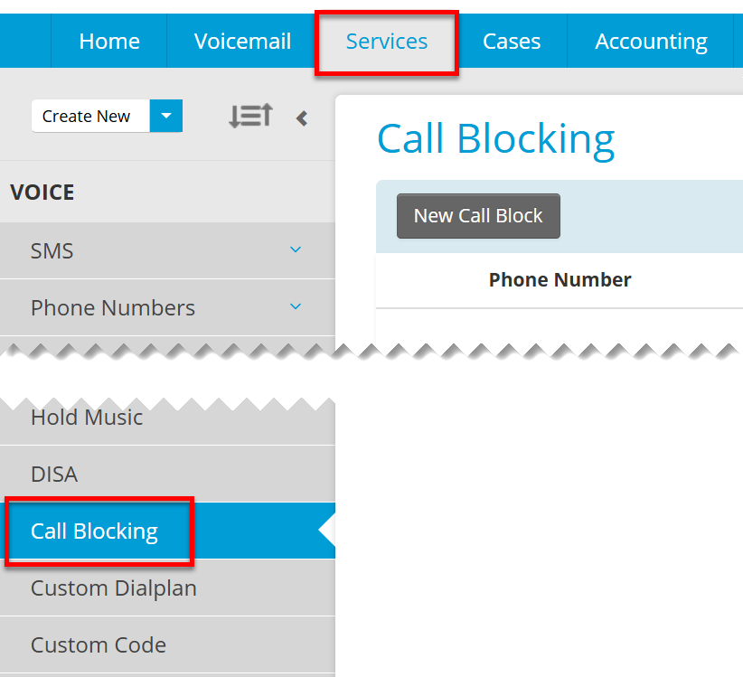 Call Blocking
