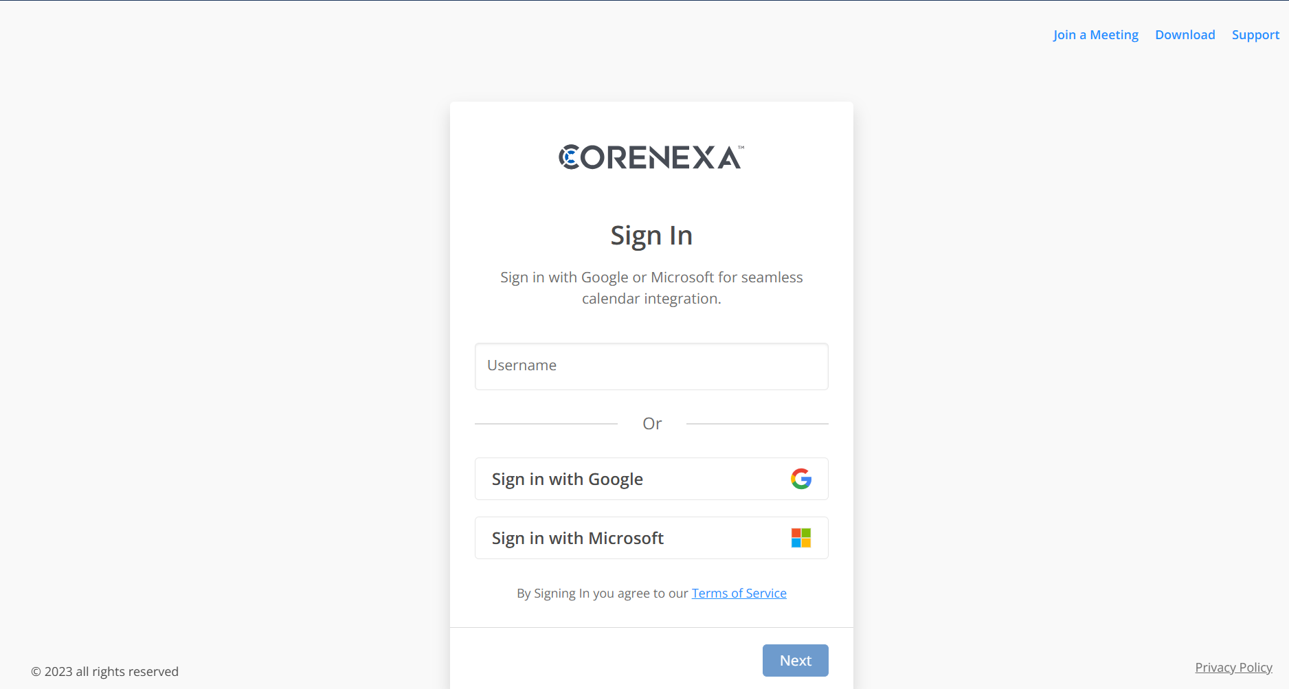 Getting Started on CoreNexa Desktop/Browser Client