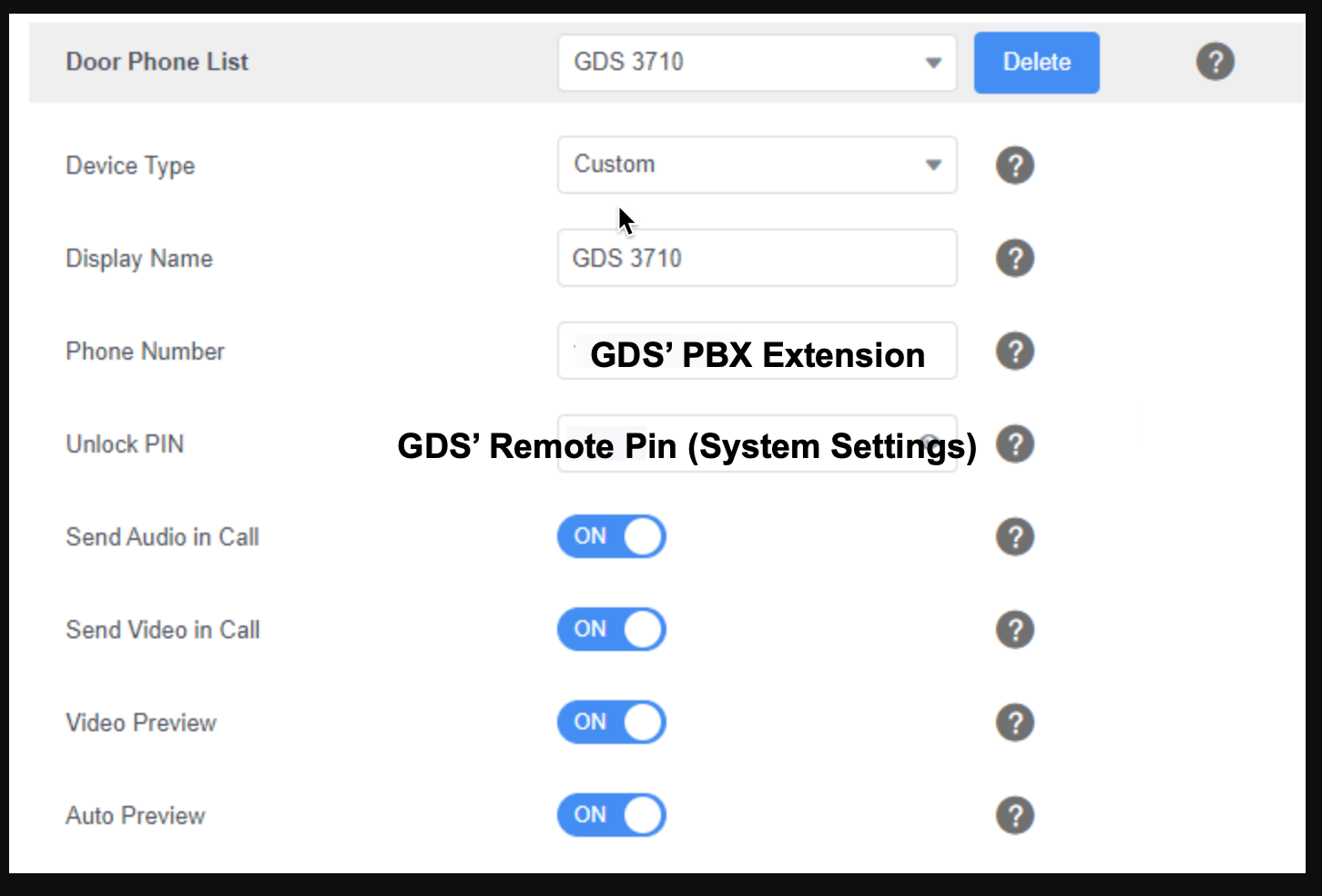 How to Configure a Grandstream GDS Door Phone to Transmit Video to a ...