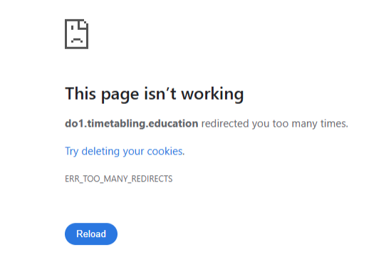 Daily Organiser – “Too many redirects” or “Incorrect account provided ...