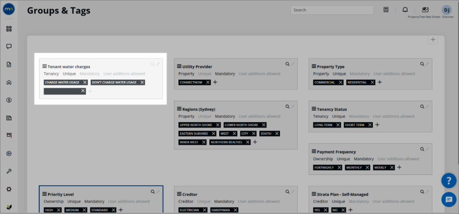 Understand and use groups and tags