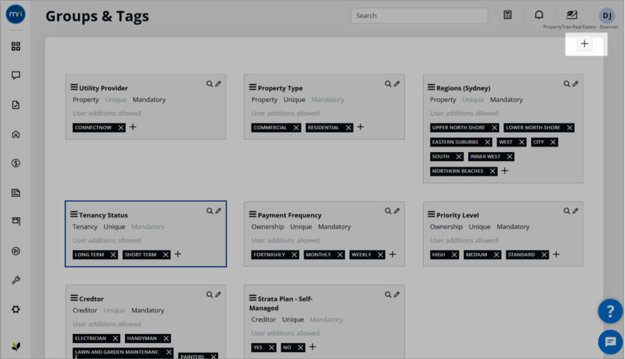 Understand and use groups and tags