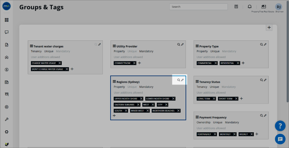 Understand and use groups and tags