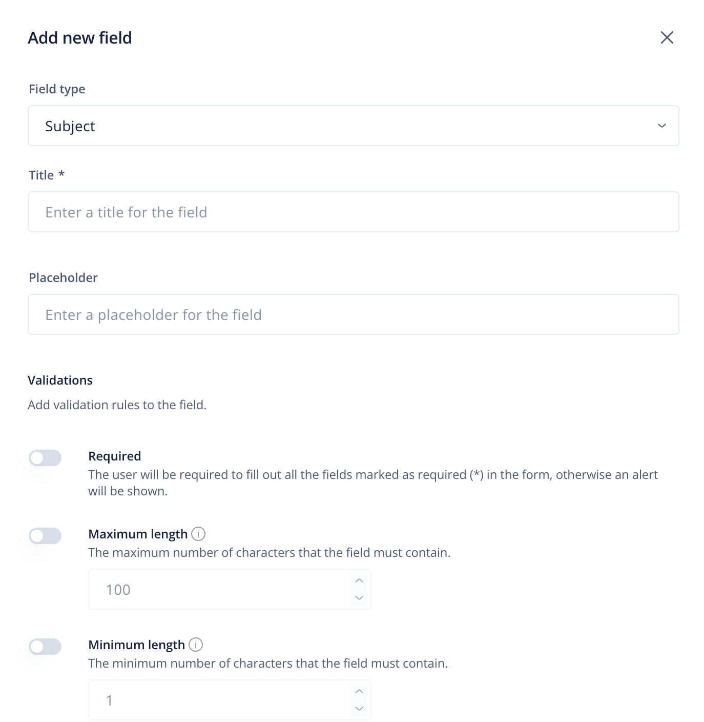 How to set up Forms