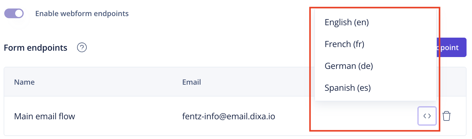Embedded Forms
