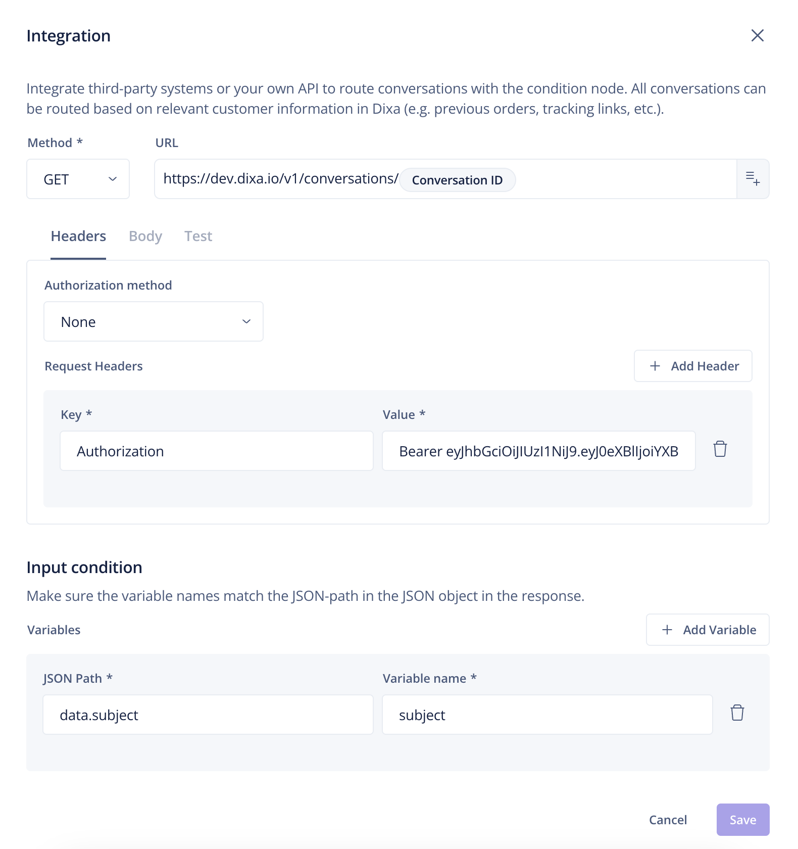 Email automation with Ada AI agent