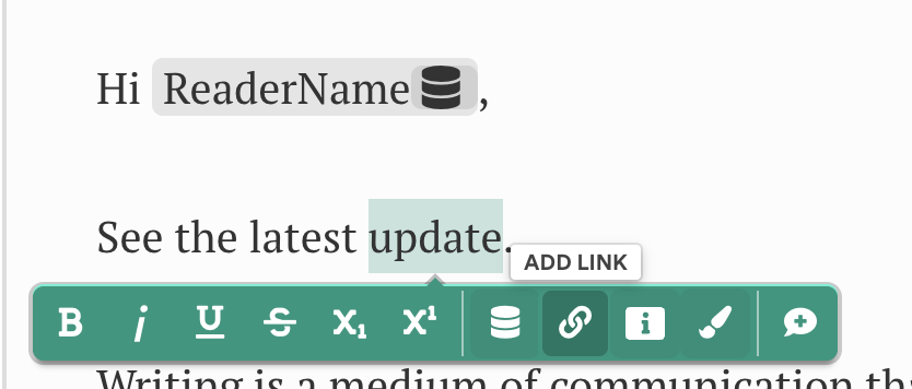 Placeholders - Dynamic Text, Links and Images