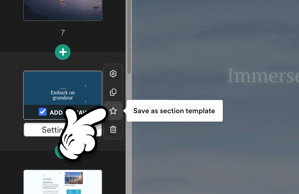 Section Templates
