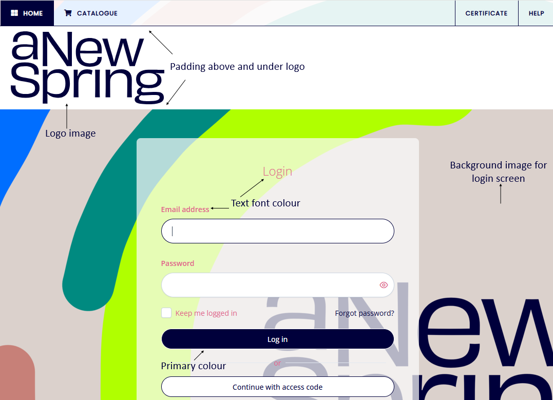 Look & feel settings