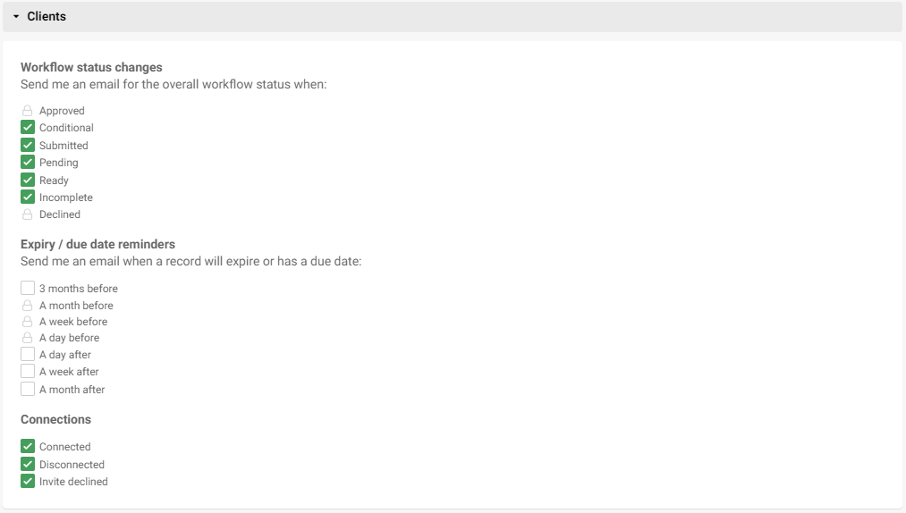 Manage your notifications