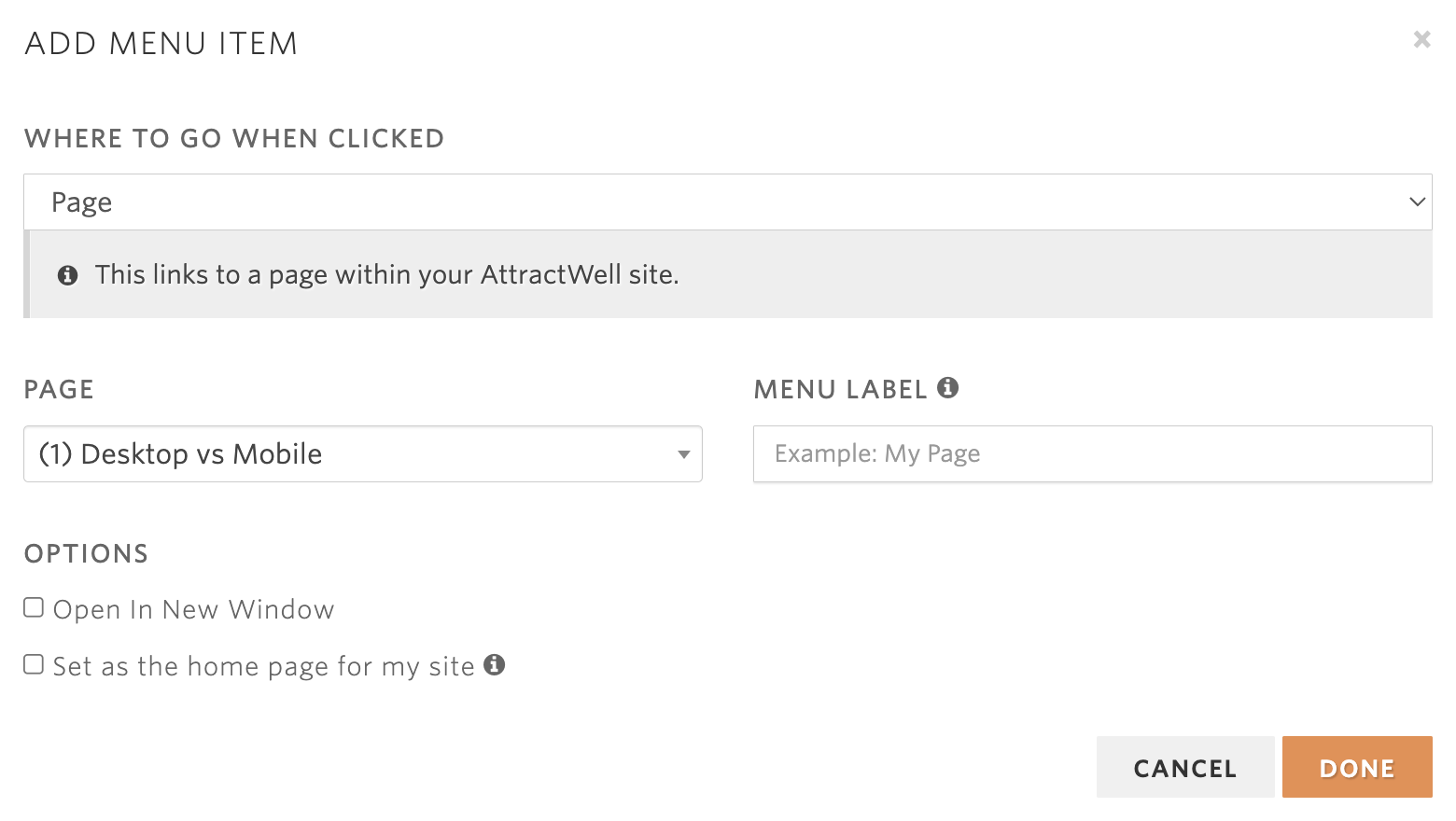 How to Customize Menus on your website