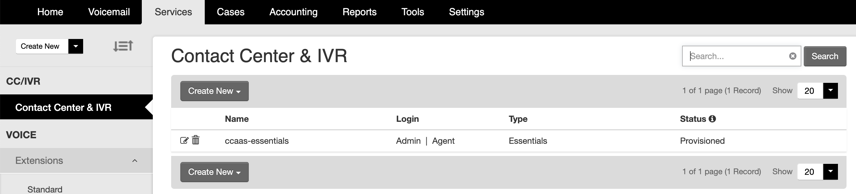 Contact Center Essentials Configuration