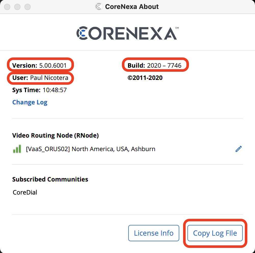 CoreNexa Troubleshooting Guide