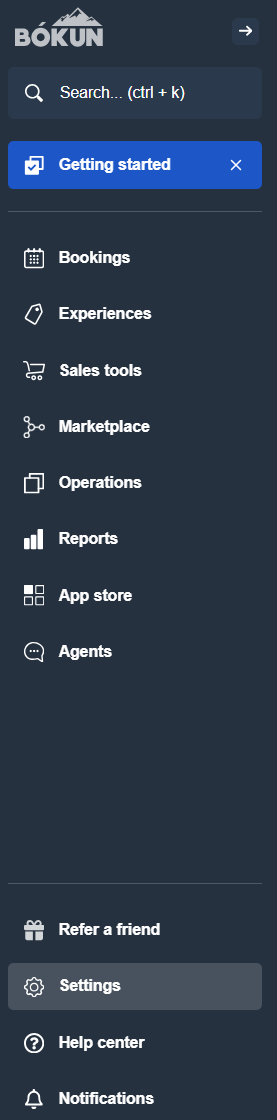 Navigating your Bókun account with ease!